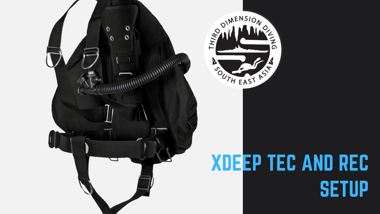 XDEEP Stealth 2.0 Tec Sidemount Full Set - Third Dimension Diving
